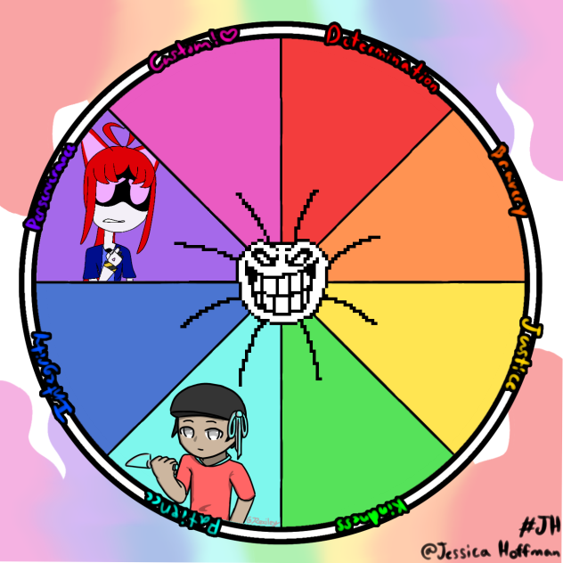Undertale Soul Wheel! - ibisPaint