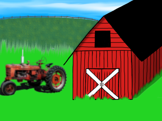 On The Farm - ibisPaint