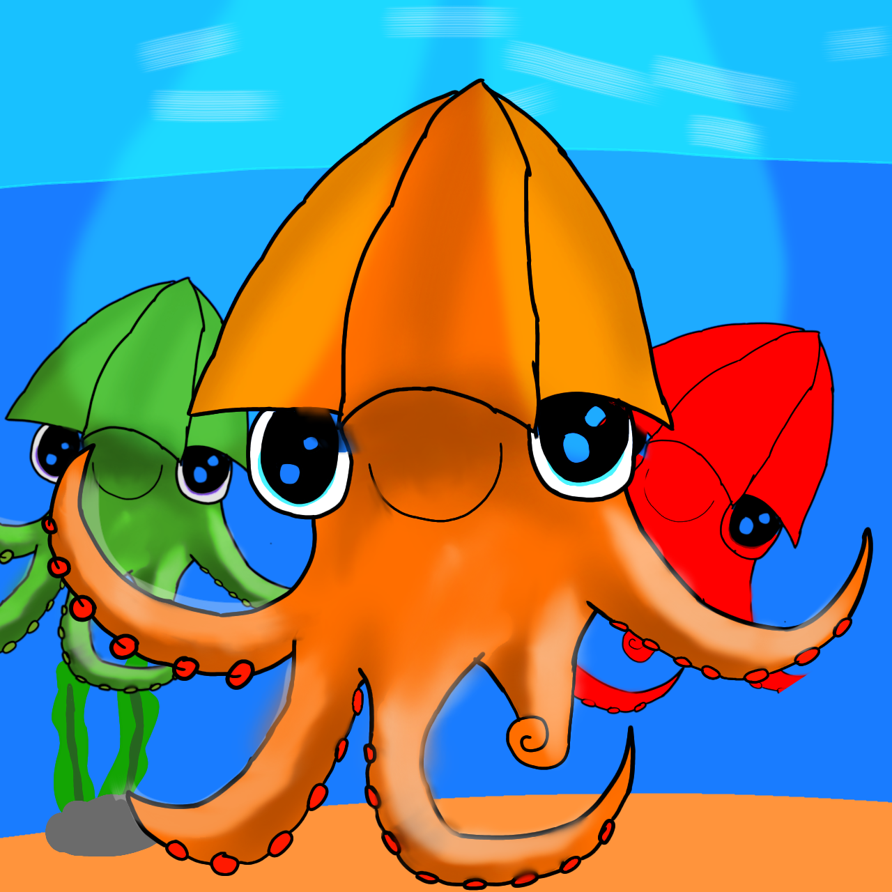 Octopus - ibisPaint