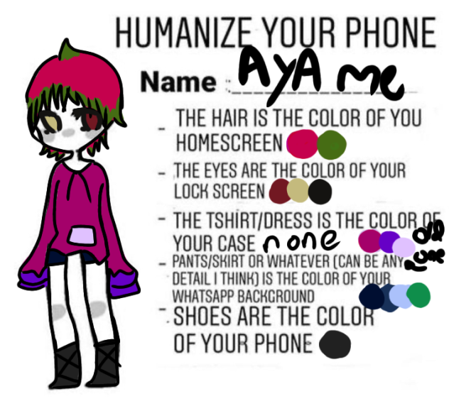 Humanized Phone!!!! - ibisPaint