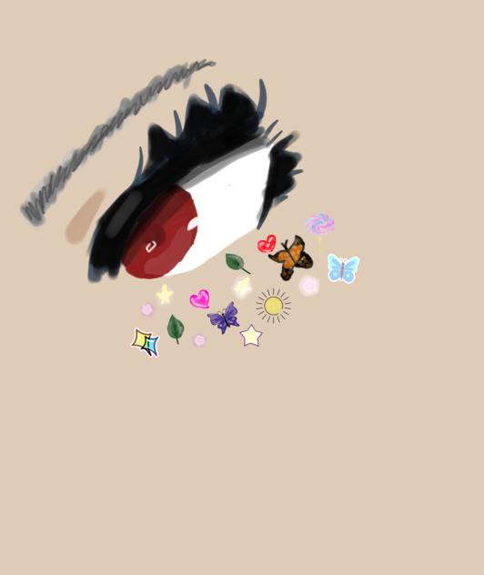 eye doodle - ibisPaint