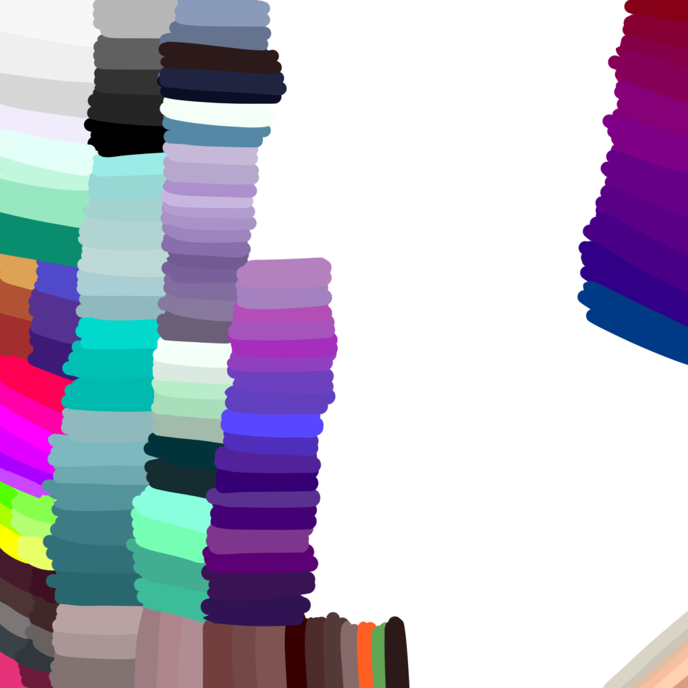 Current collection of color pallets - ibisPaint
