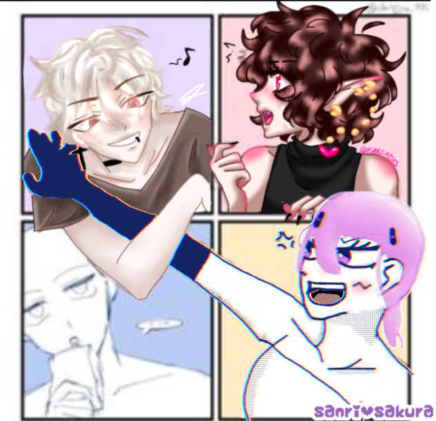 I LOVE COLLAB - ibisPaint