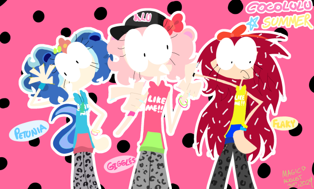 cocolulu⭐summer x the htf girls - ibisPaint