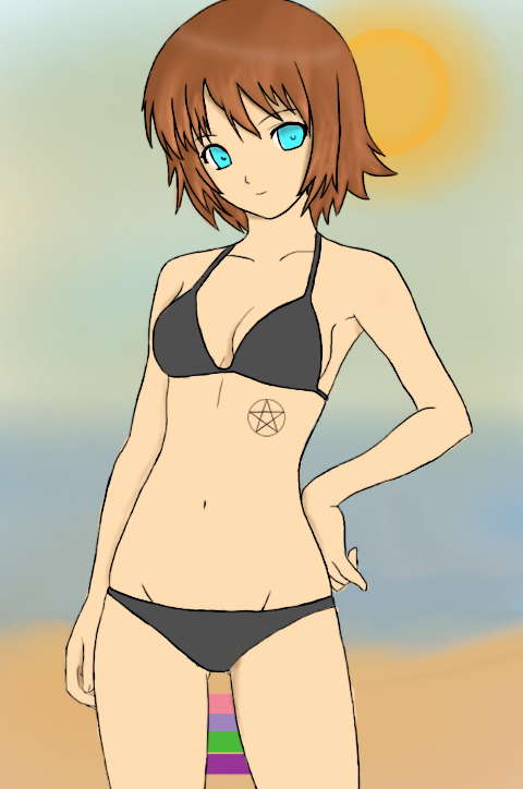Beach girl - ibisPaint