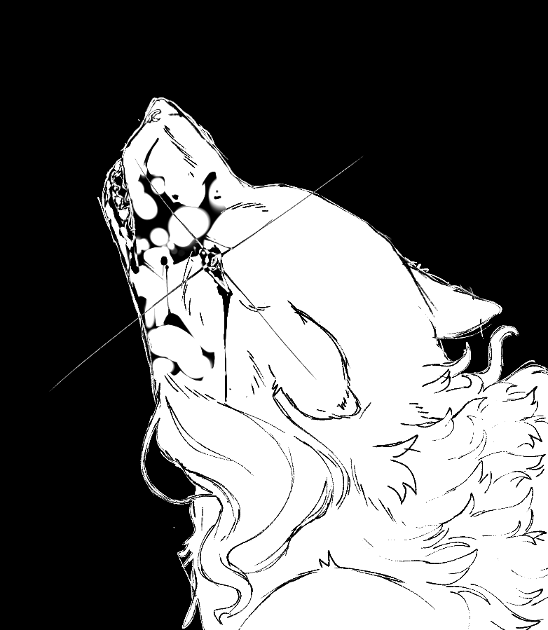 inverted wolf - ibisPaint