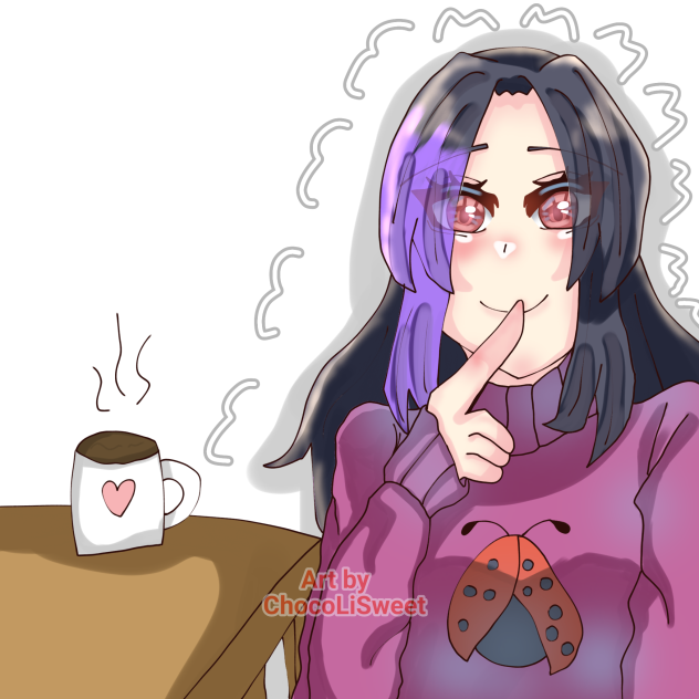 Shi and hot chocolate - ibisPaint