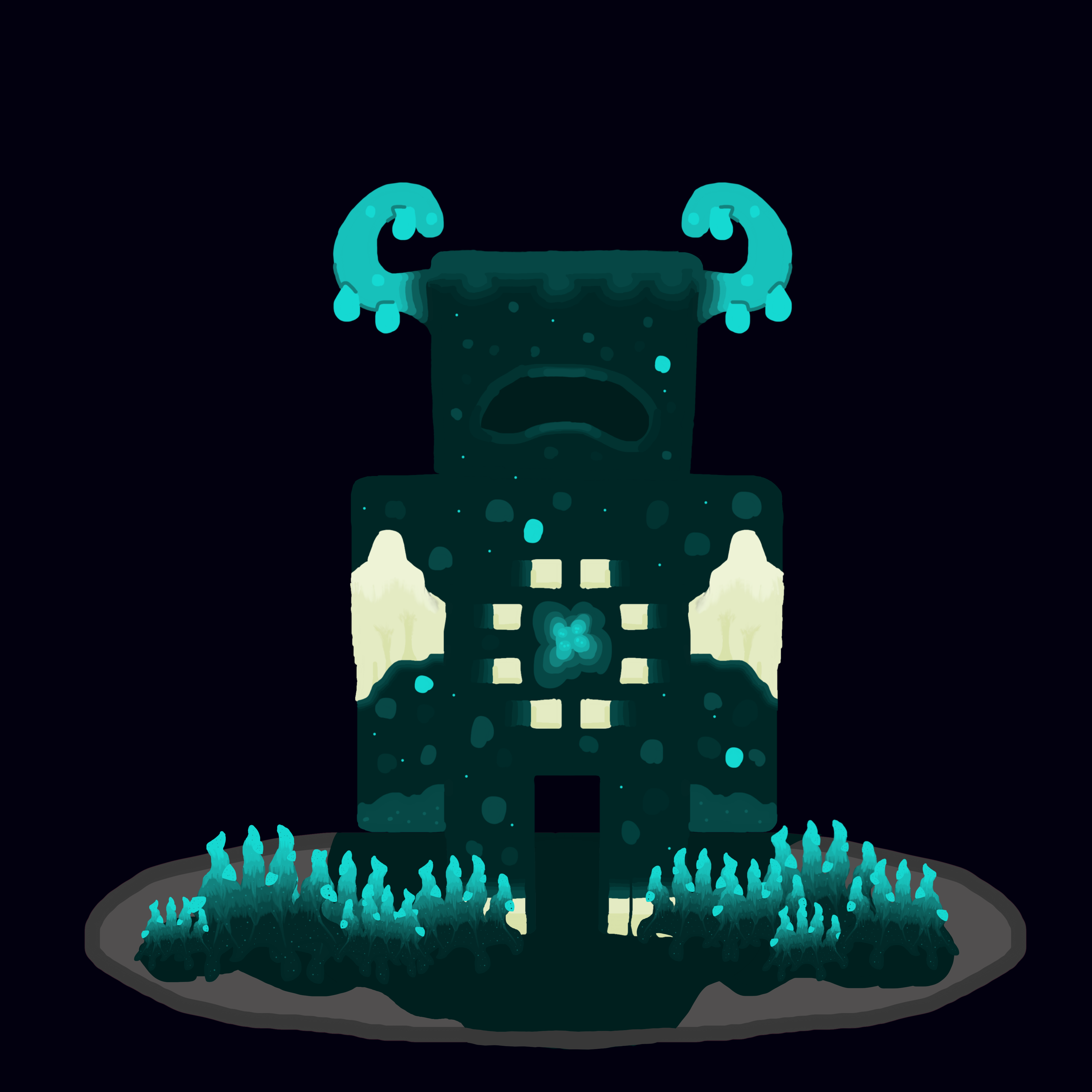 Warden In The Dark - ibisPaint