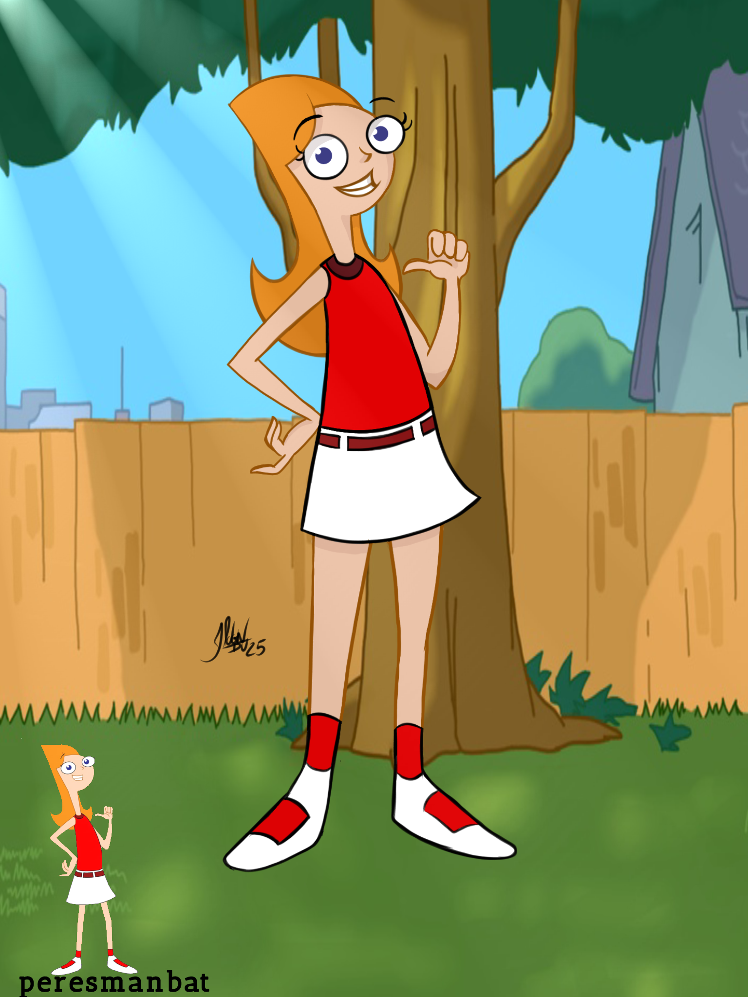 Candace Flynn ( fan art) - ibisPaint