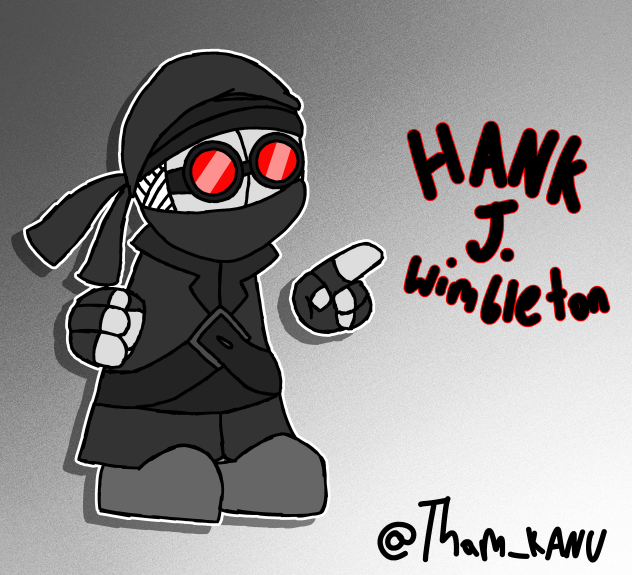 5-3-2021 Hank from Madness Combat - ibisPaint