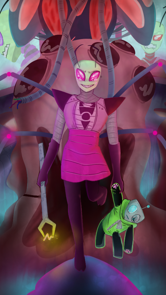 zim invader - ibisPaint