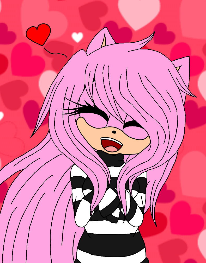 I Love You Amy The Cute Sweet HedgeHog - ibisPaint