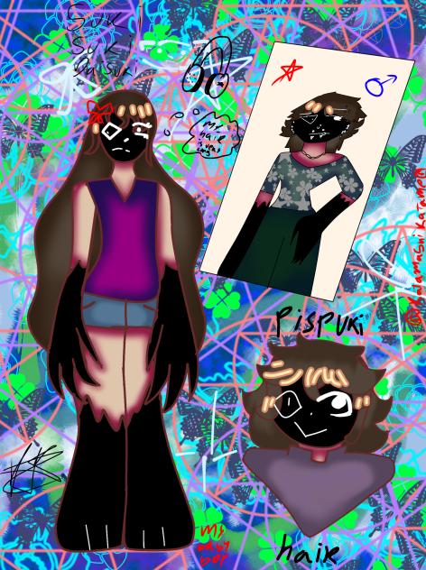 Kami's hair - ibisPaint