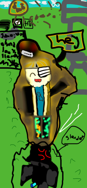 Bacon x slender - ibisPaint