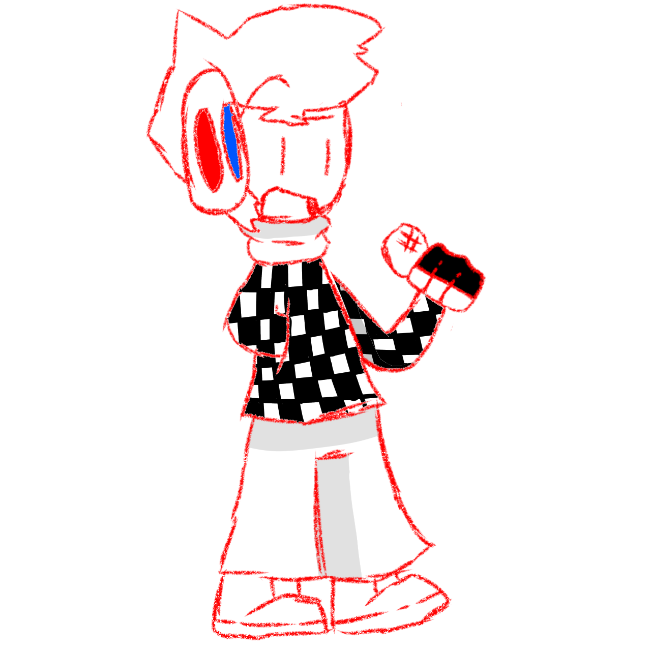 Moe fnf bule song sky - ibisPaint