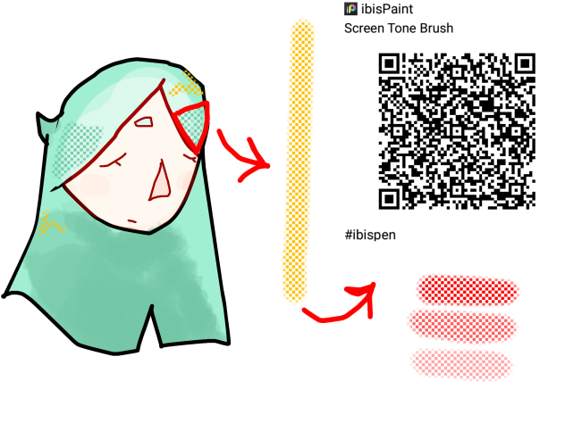 Screen Tone Brush 2 - ibisPaint