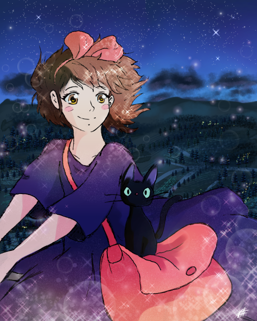 Kiki y jiji - ibisPaint