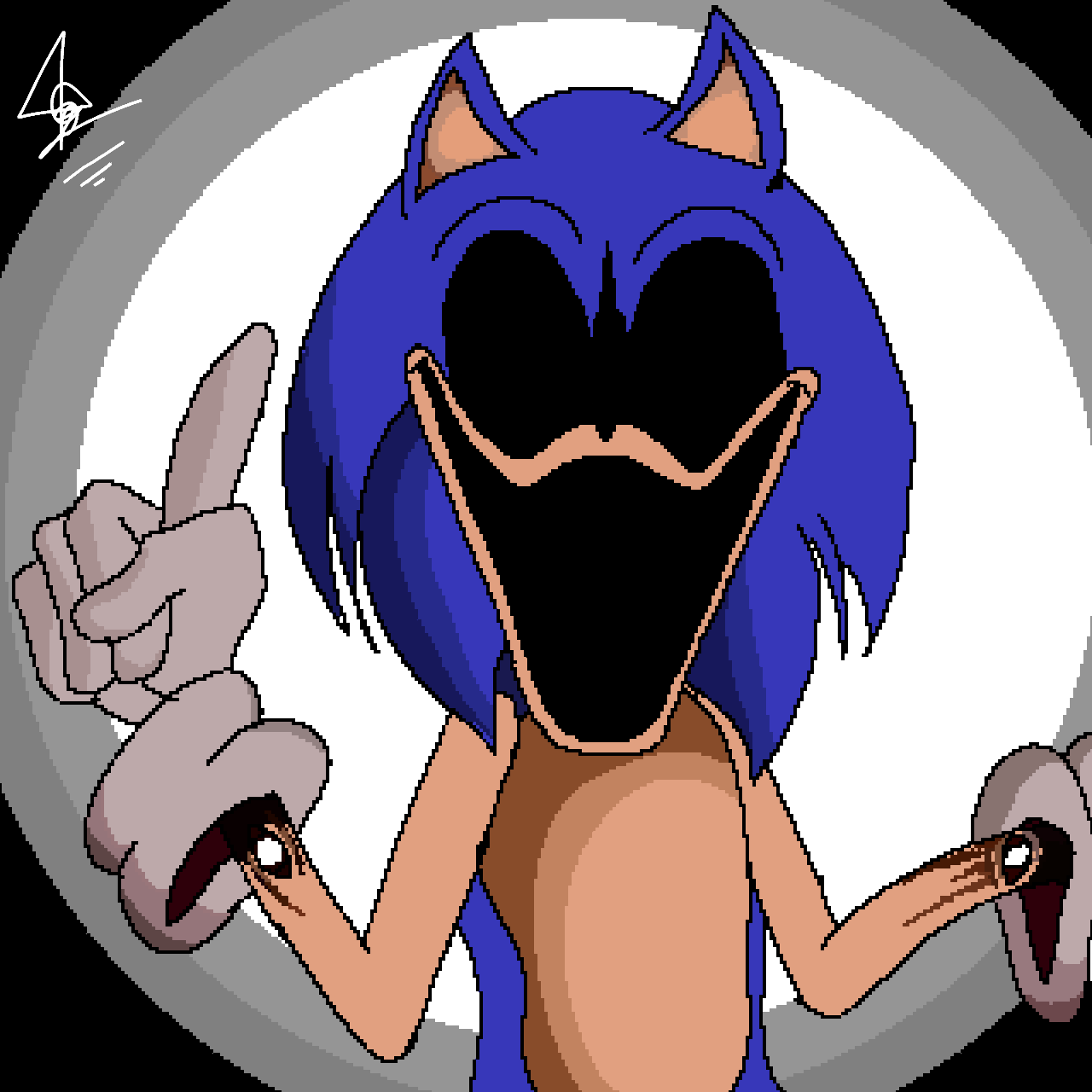 sonic OMT exe png. - ibisPaint