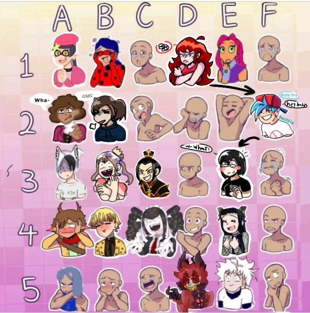 Expression collab! (Hamilton) - ibisPaint