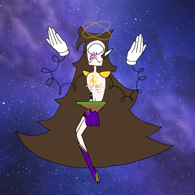 Waluigi god - ibisPaint