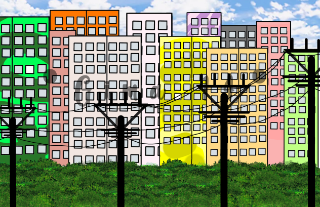 Tall building - ibisPaint