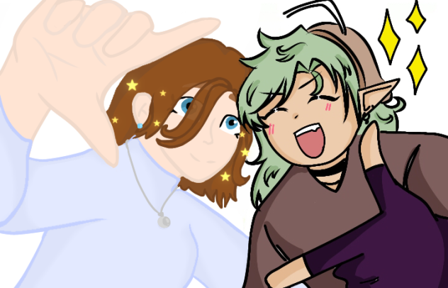 Collab with Mini Bee ⋆｡˚. ੈ - ibisPaint