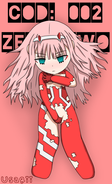 Zero Two Speed Art - ibisPaint