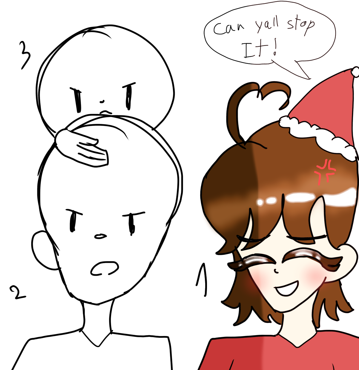 My own art collab!(CHIRSTMAS EDITION!) - ibisPaint