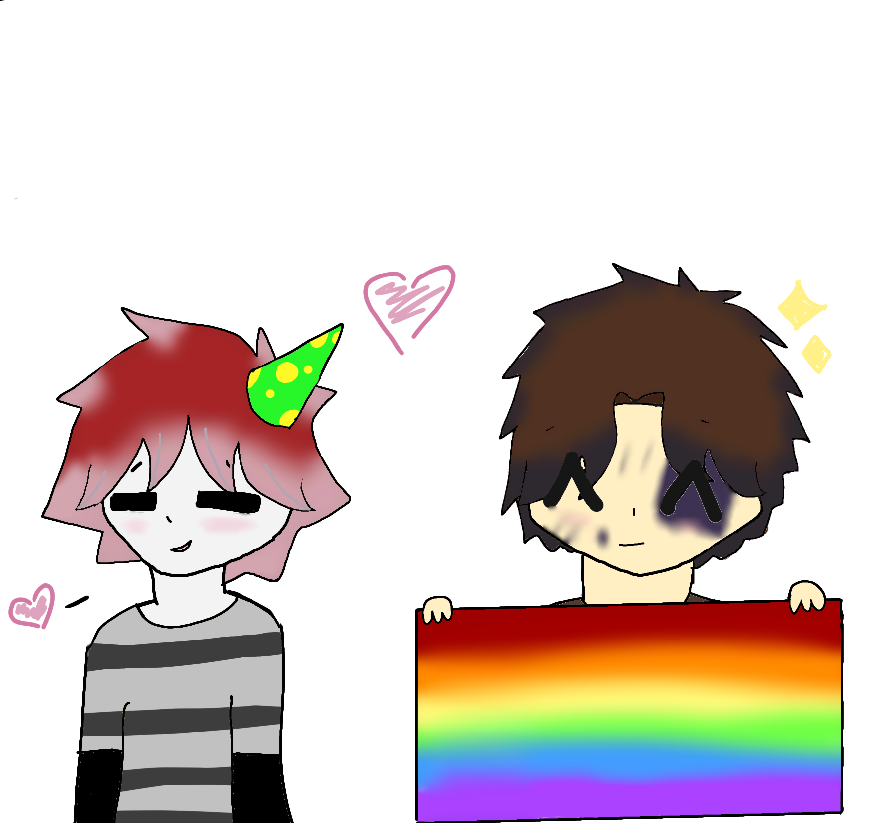 loud and proud 🏳️‍🌈 - ibisPaint