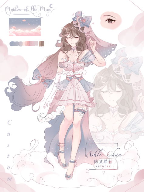 Maiden of the Moon - ibisPaint