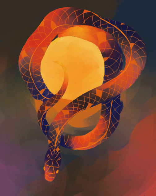 space snake - ibisPaint