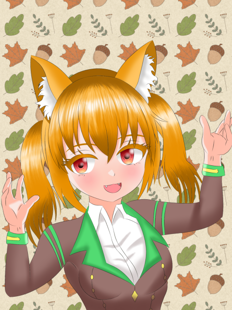 raposa cor - ibisPaint