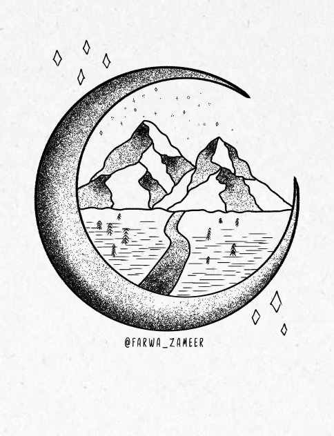 Ink Artwork Landscape - ibisPaint