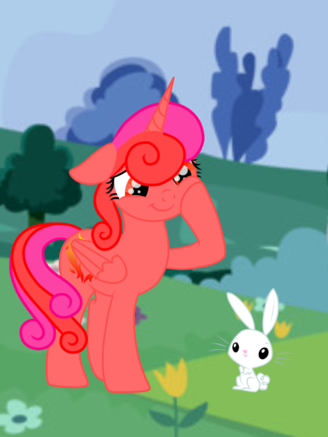 Fiery Heard and rabbit - ibisPaint