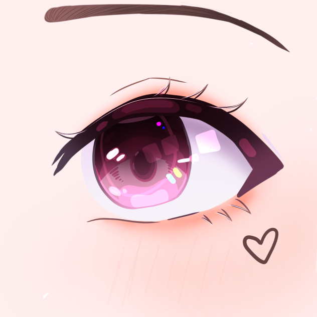 pinky eye - ibisPaint