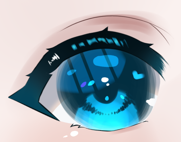 Blue eye - ibisPaint