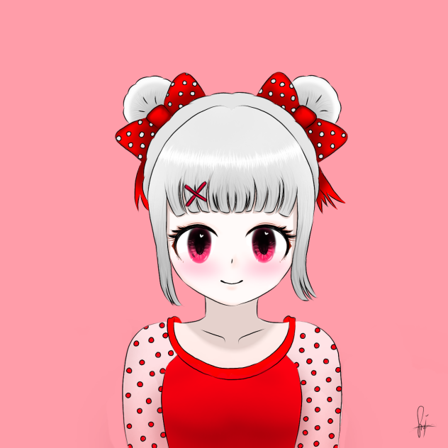 Red Little Girl - ibisPaint