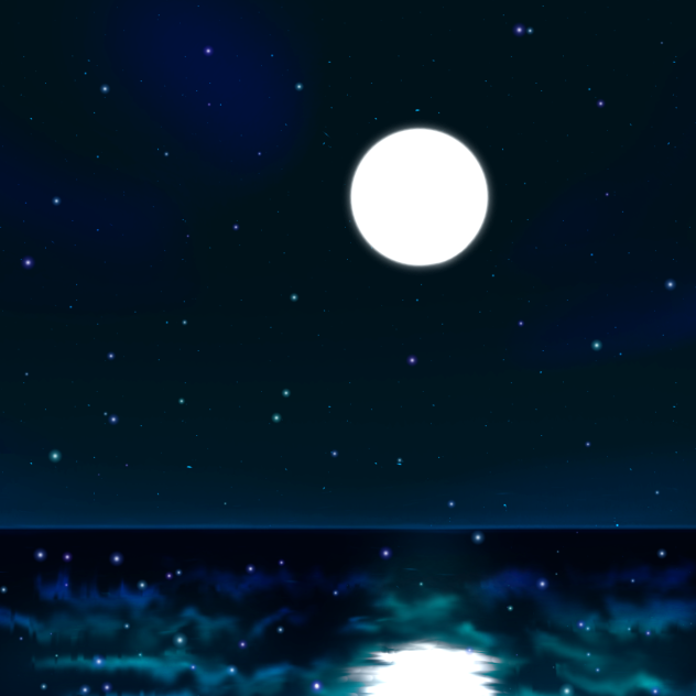 Mar nortuno - ibisPaint