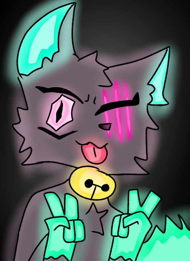 experiment with lights - ibisPaint