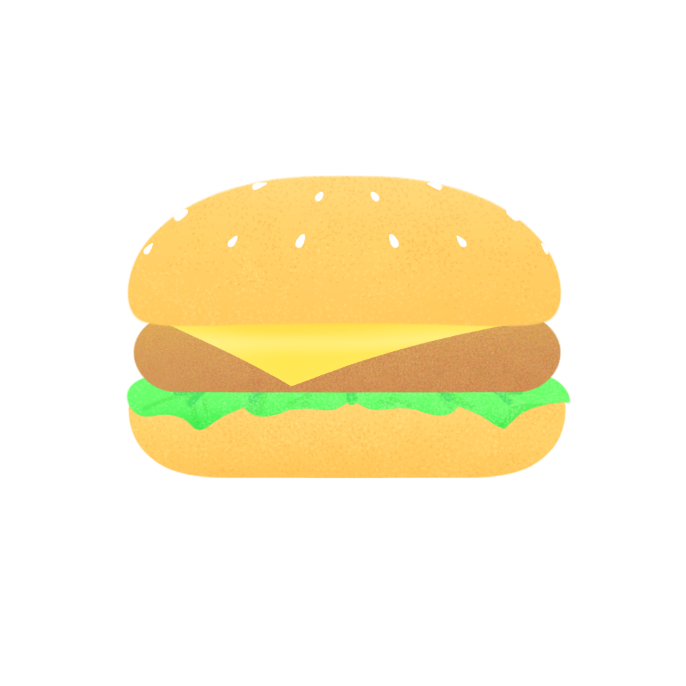 Burger Asset - ibisPaint