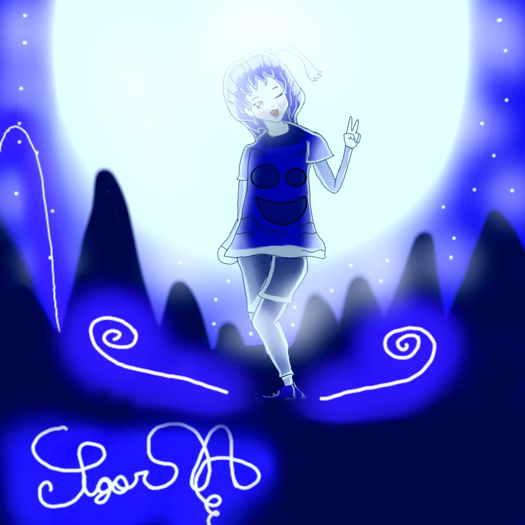 O Mundo Da Lua - ibisPaint