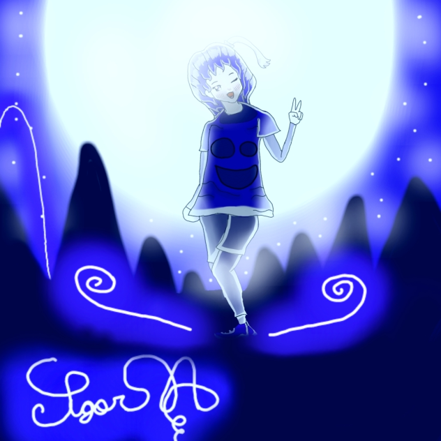 O Mundo Da Lua - ibisPaint