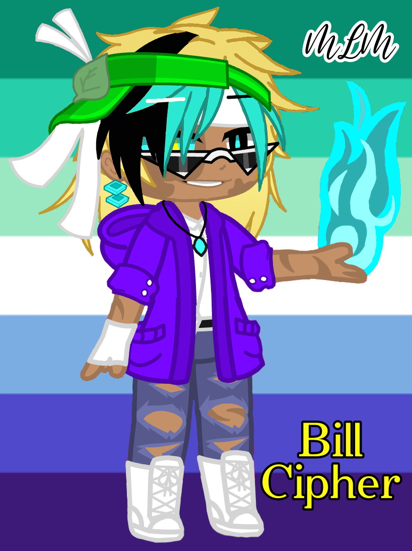 Human Bill Cipher - ibisPaint