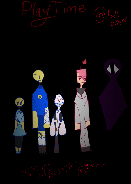 Playtime Fanart #2 - ibisPaint