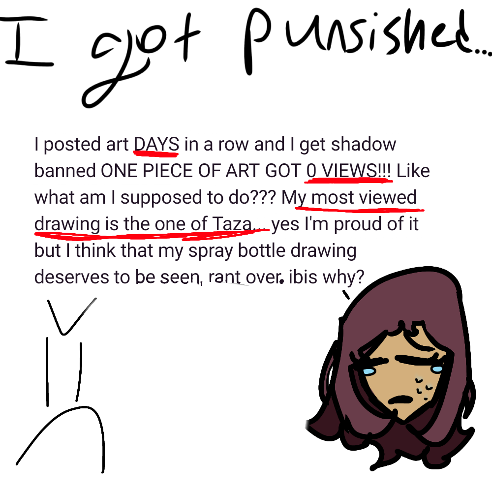 shadow banned - ibisPaint