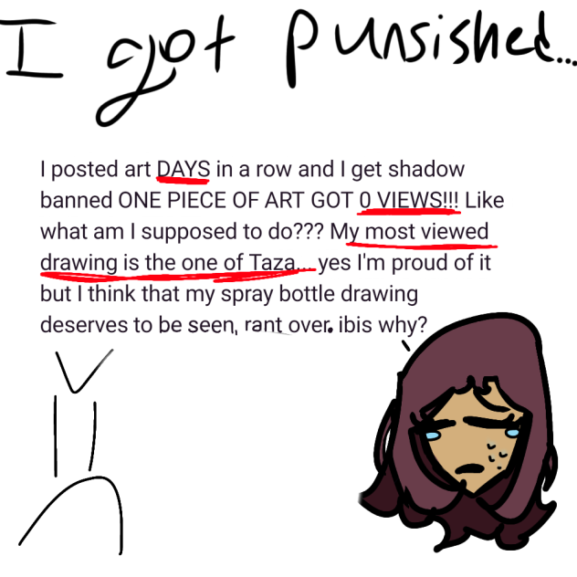 shadow banned - ibisPaint