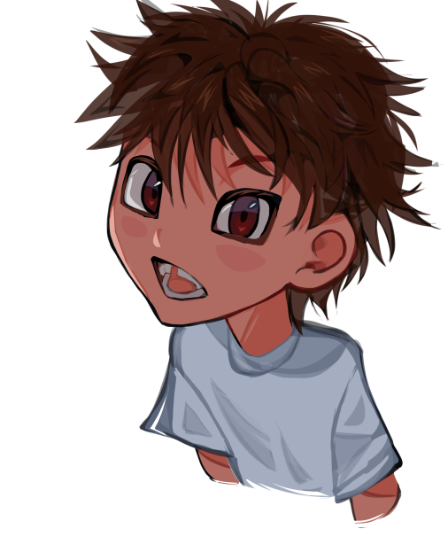 drawing without sketch - ibisPaint