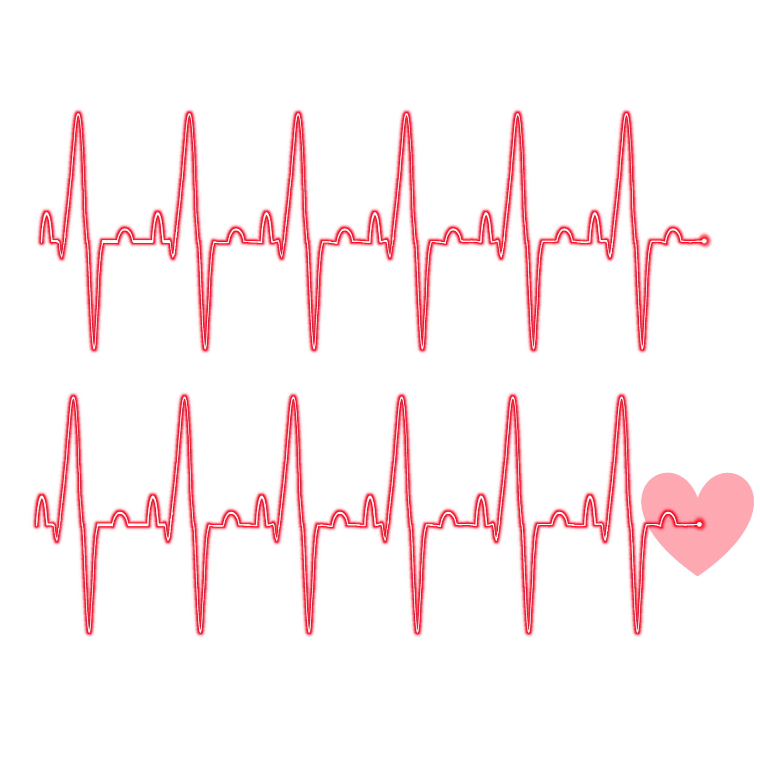 Heart beat (ECG) effect - ibisPaint