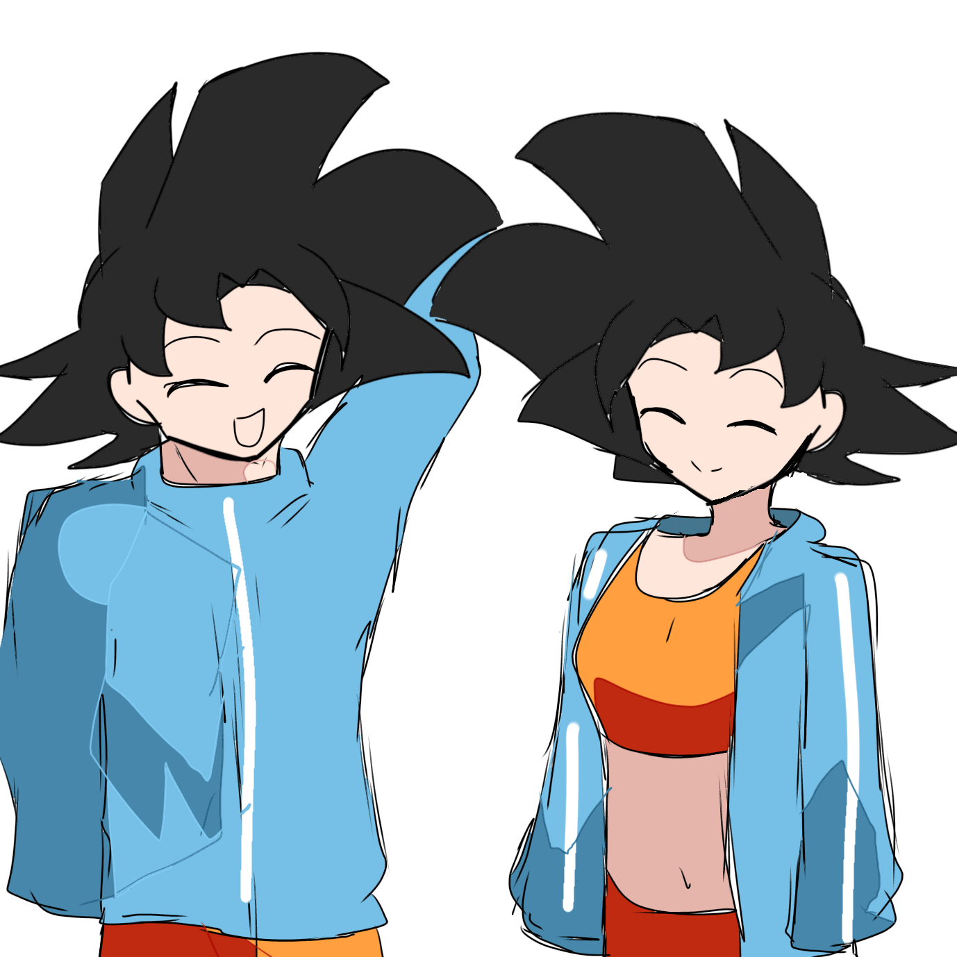 When two genders meet - ibisPaint