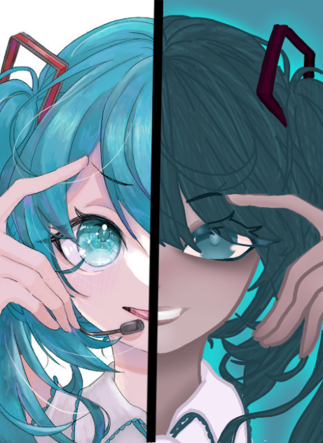 Miku colab! - ibisPaint
